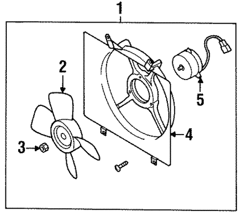 Cooling Fan for 2003 Isuzu Rodeo | Isuzu Parts Center