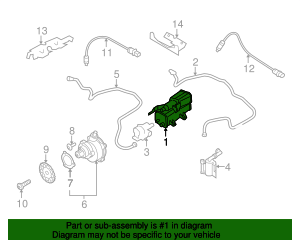 16137163596 - 2006-2016 BMW Vapor Canister (16-13-7-163-596) | BMW of ...