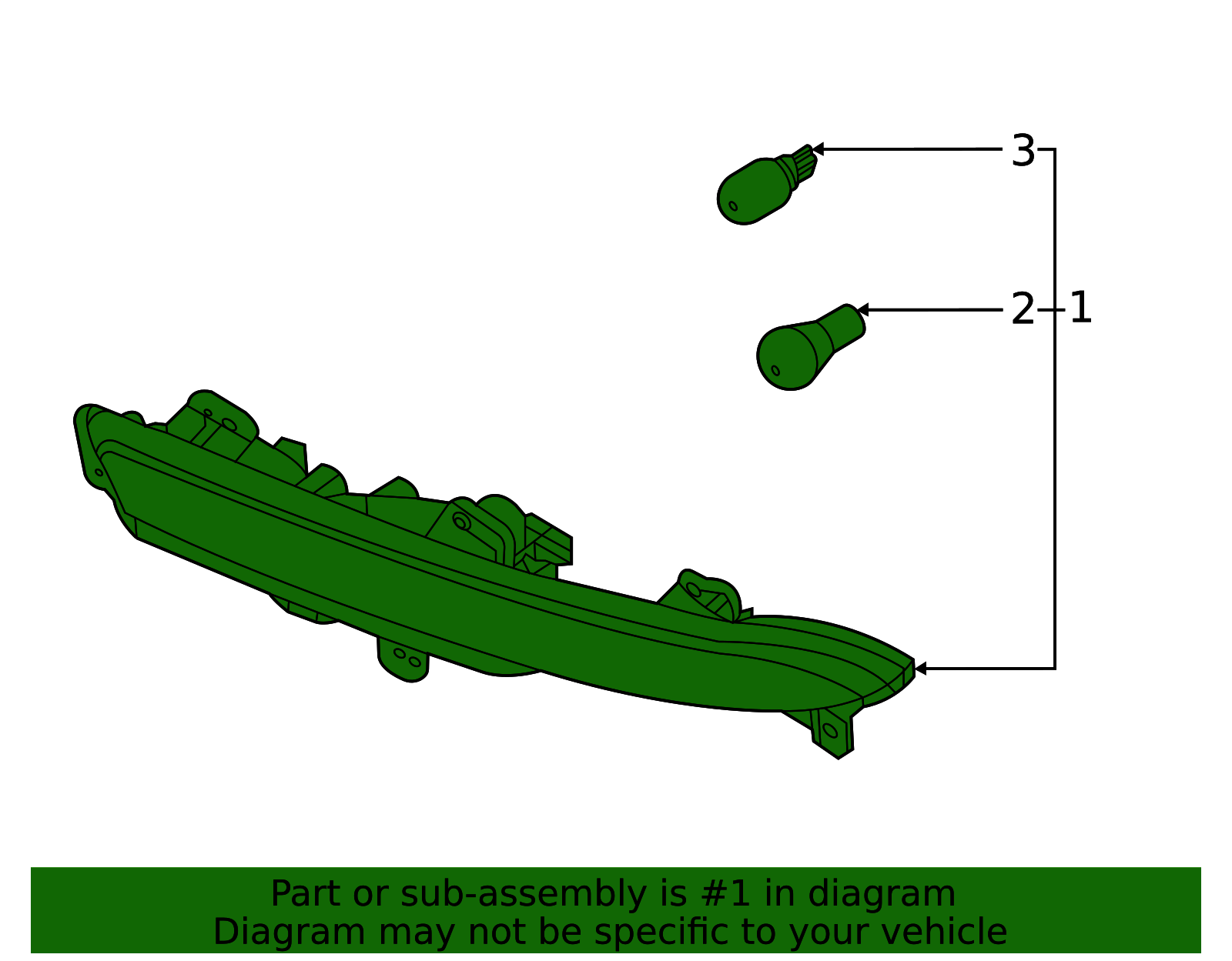 2022-2024 Kia Carnival Marker Lamp 92405-R0000 | Kia Automotive Parts