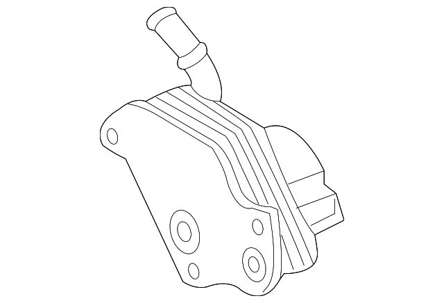 12639408 - Engine Oil Cooler 2007-2016 GM | AutoNationParts.com