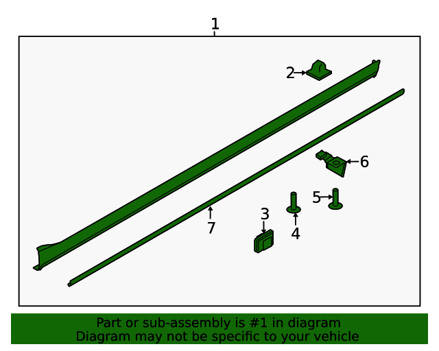 87751-P2000 - Rocker Molding 2021 Kia Sorento | Kia.Parts Store