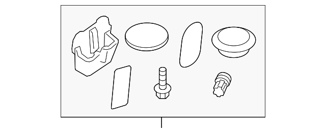 2019-2020 Volvo XC40 Door Shell Seal Kit 31209997 | TascaParts.com