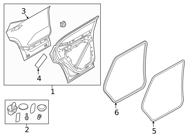 Volvo OEM Outer Panel Part# 31479753 | OEM Vehicle Parts