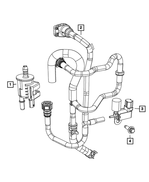 Emission Harness for 2015 Fiat 500 | Mopar Online Parts