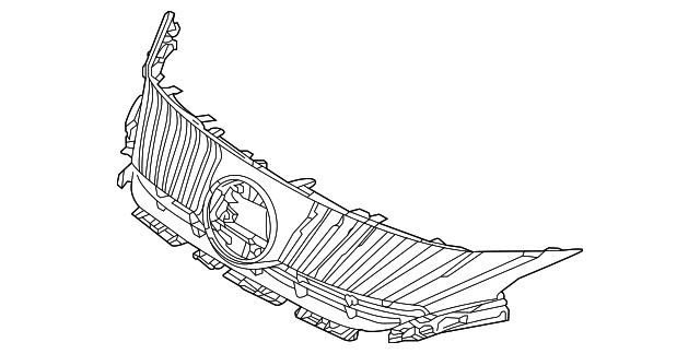 2021-2024 Toyota Venza Upper Grille 53101-48B61 | Toyota Parts Center