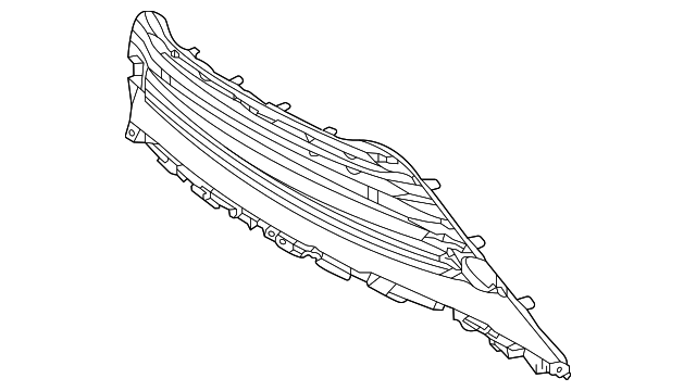 2021-2022 Toyota Venza Lower Grille 53112-48420 | Toyota Parts Center