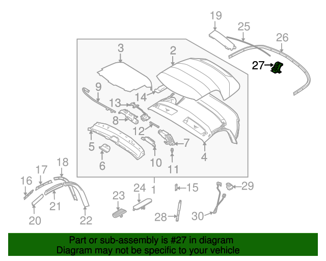Genuine BMW 54-34-7-079-583 | Closing Plate | FREE Shipping on Most ...