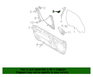 2012-2015 Porsche Window Guide Cover 991-537-551-02-1E0 | Sunset ...