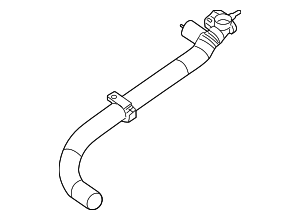 21501-9HA0B - Upper Hose 2007-2014 Nissan | Nissan Parts & Accessories ...