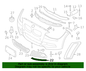 Genuine BMW 51-74-8-060-800 | Lamp Cover Seal | FREE Shipping on Most ...