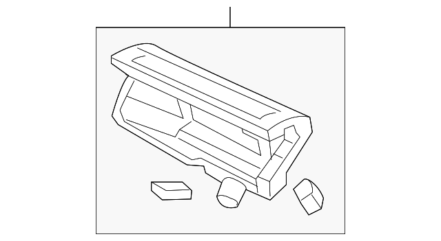 77285-SZT-G02ZA - Pocket Assembly 2011-2016 Honda CR-Z | Honda Parts Online
