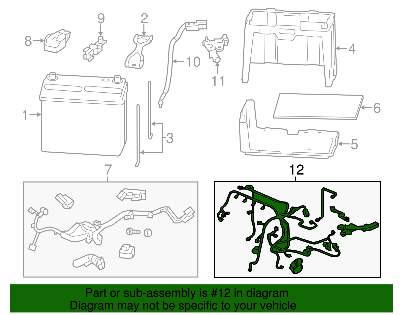 32200-TR0-A02 - Engine Harness 2014-2015 Honda Civic | Honda Parts Online