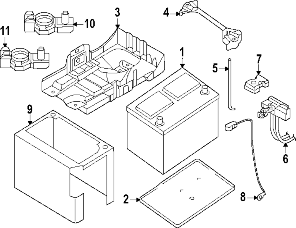 2022-2025 Nissan Frontier Negative Cable 240809BW1A | Retail ...