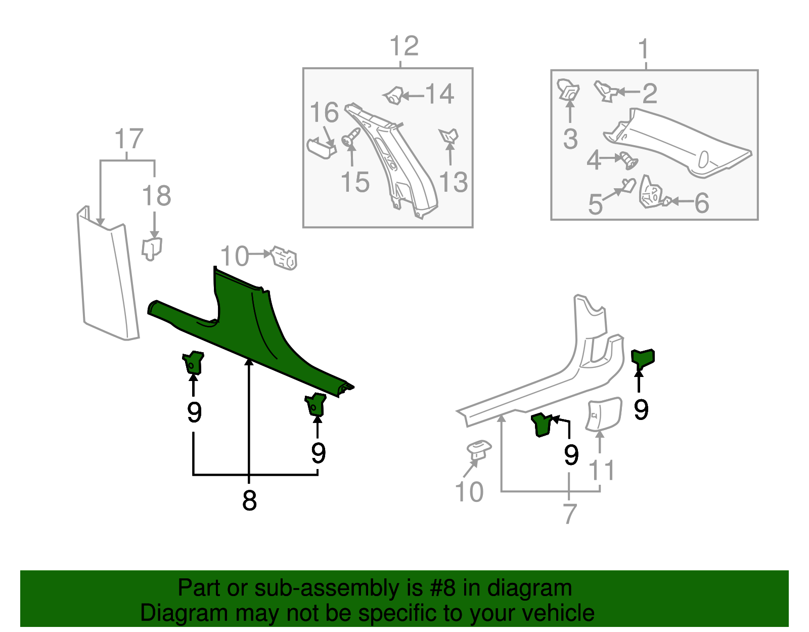 2006-2016 Chevrolet F Retainer 20849143 | Partners Chevy