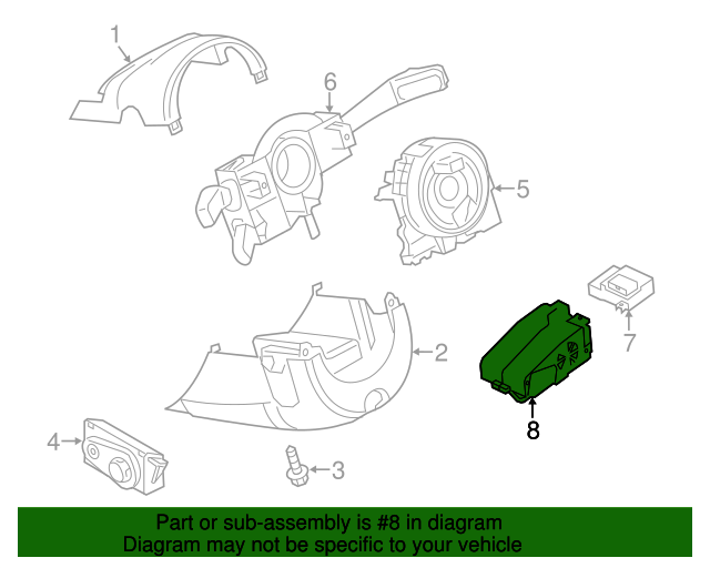4H0-905-852-C - Ignition Immobilizer Module 2012-2018 Audi | Audi OEM Parts