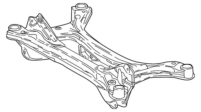 51206-06130 - Cross-Member 2018-2024 Toyota | Ourisman Toyota Parts