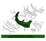 2014-2017 Mercedes-Benz Bumper Cover 207-885-78-25-9999 | MB Online Parts