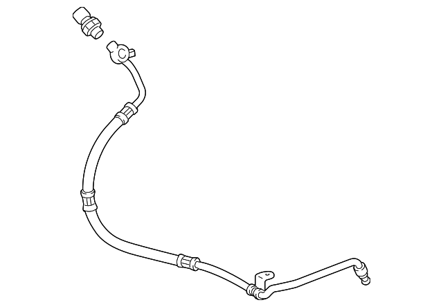2010-2023 Lexus GX460 Power Steering Pressure Hose 4441360130 | Retail ...