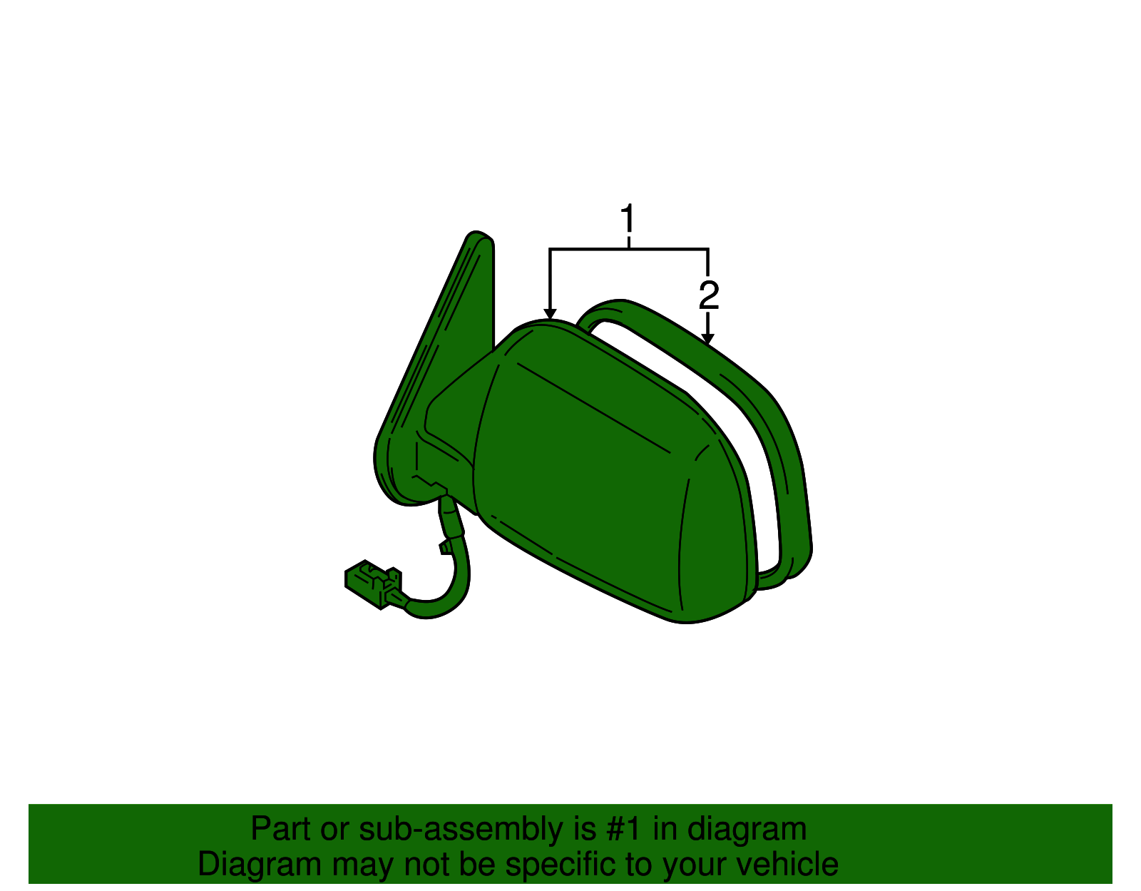 87940-35630-B1 - Mirror Assembly - 2003-2009 Toyota 4Runner | Nucar ...