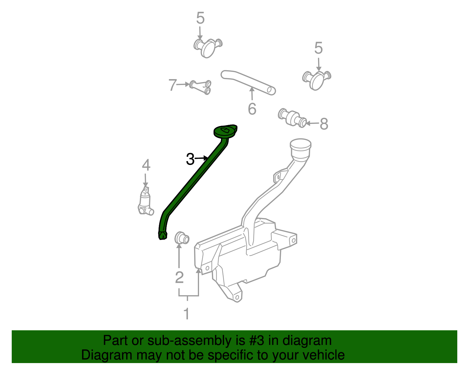 1997-2015 Honda Reservoir Cap 76802-S01-C02 | OEM Parts Online