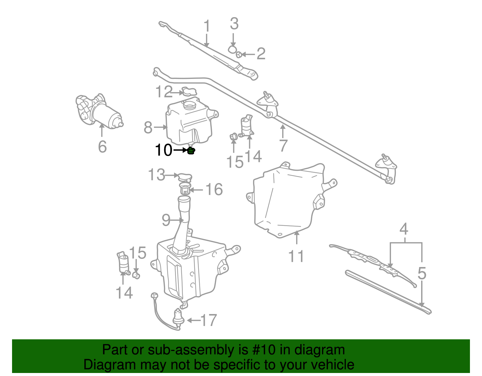 1990-2025 Toyota 1990-2024 Toyota - Grommet 90480-25025 | Sparks Parts