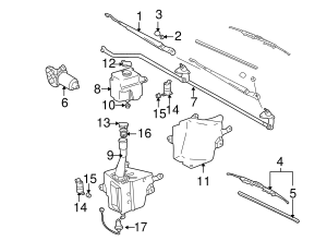 1995-2004 Toyota Tacoma Washer Fluid Reservoir 8531504050 | Toyota ...