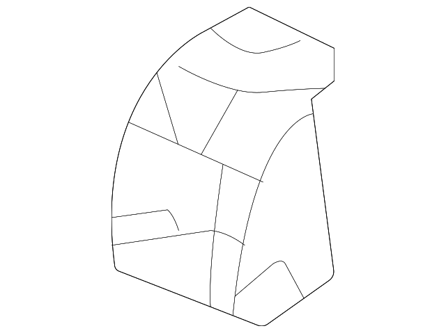 2021-2023 GMC Hood Front Bumper 84655839 | TascaParts.com