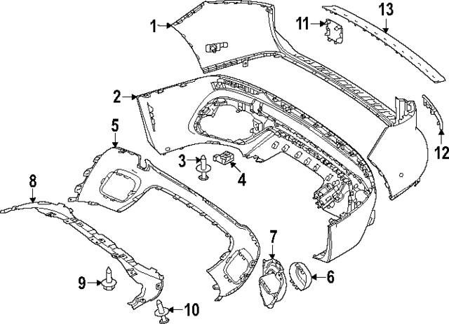 247-684-25-00 - Cover Panel 2020-2023 Mercedes-Benz GLB 250 | Mercedes ...