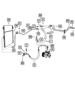 Air Conditioner and Heater Plumbing for 2014 Jeep Grand Cherokee ...