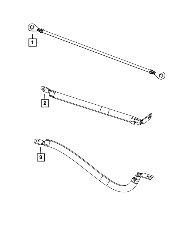 2011-2016 Mopar Ground Strap 5064962AA | Mopar eStore