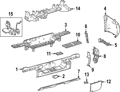 Bumper & Components - Rear for 2024 Toyota Tundra | OEM Genuine Toyota ...