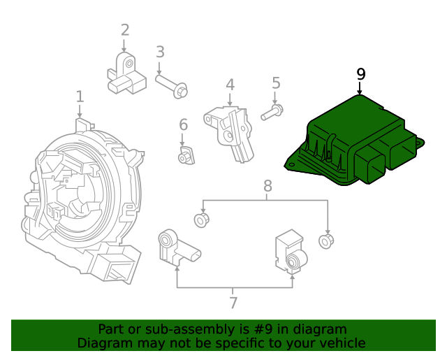 2019-2023 Ford Ranger Control Module KB3Z-14B321-B | Online Ford Parts ...