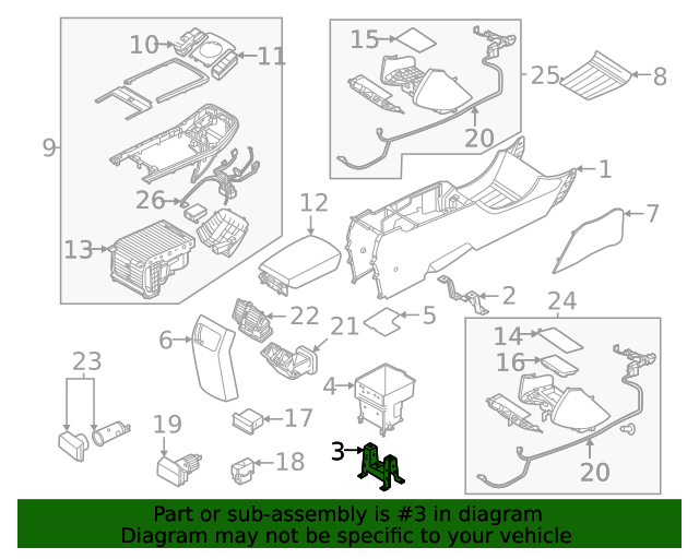 2019-2022 Kia Niro EV Mount Bracket 84635-Q4000 | QuirkParts