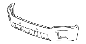 2014-2015 GM Front Bumper Impact Bar 22944857 GM | GMPartsDirect.com