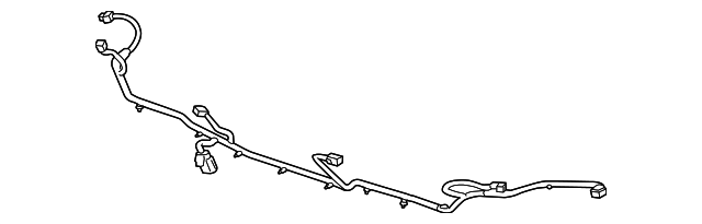 2014-2015 GMC Sierra 1500 Front Object Alarm Sensor Wiring Harness ...