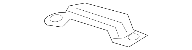 2014-2015 GM Front Bumper Impact Bar Upper Bracket 23432674 GM ...