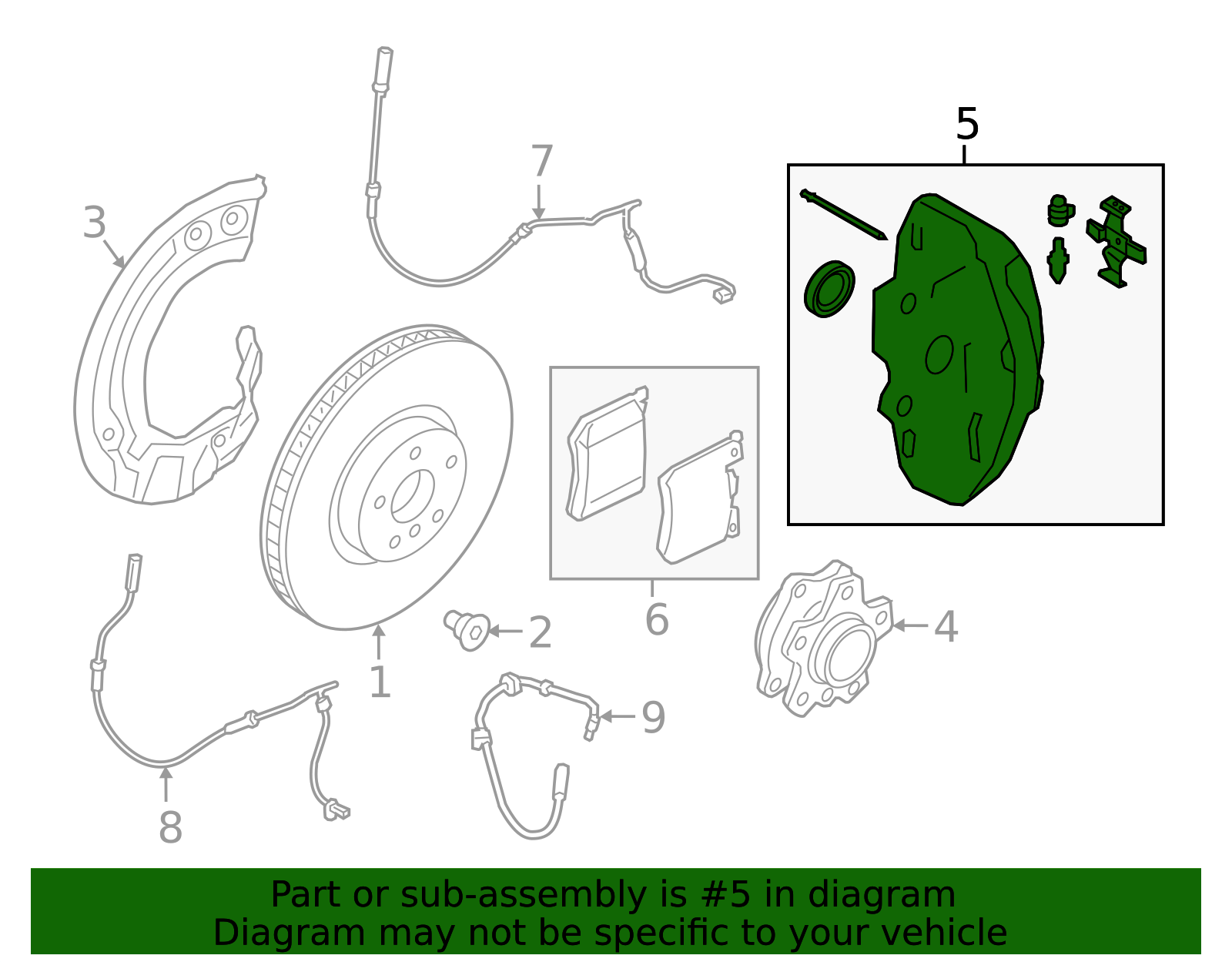 Genuine BMW 34-10-6-897-363 | Caliper | FREE Shipping on Most Orders ...