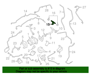 2014-2019 Porsche 911 T-Piece 9A1-106-553-70 | Sunset Porsche Parts