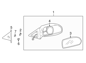 2001-2006 Hyundai Elantra Corner Cover 87660-2D000 | OEM Parts Online