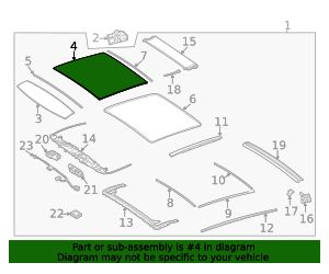 167-780-73-00 - Sliding Glass 2021-2023 Mercedes-Benz | Mercedes-Benz ...
