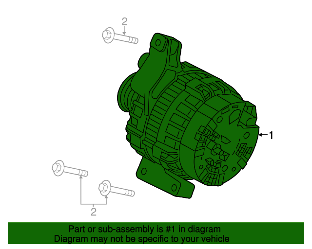 LR137956 - Alternator - 2020 Land-Rover | LandRoverLakeBluff