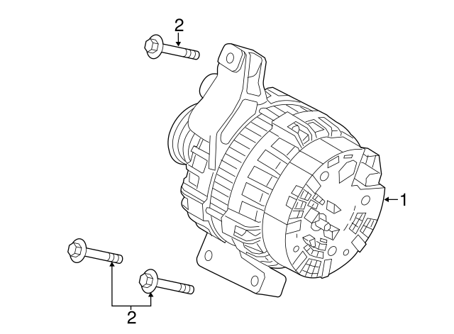 LR079255 - Alternator 2016-2024 Land Rover | AutoNation Parts