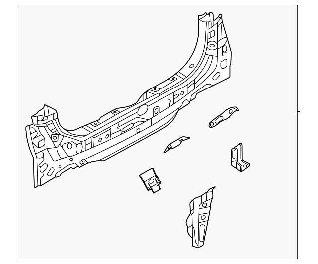 DGY4-70-75Z - Rear Body Panel - 2020 Mazda CX-30 | Mazda Parts Factor