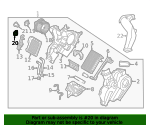 2020-2021 Kia Telluride Door Actuator 97161-D7000 | TascaParts.com