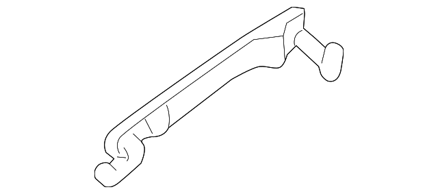 2013-2015 Mitsubishi Outlander Sport Handle, Outside 5716A511RA | Auto ...