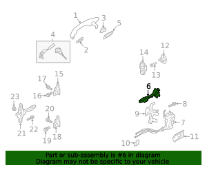 2019-2023 Hyundai Santa Fe Handle Base 82655-S1000 | OEM Parts Online