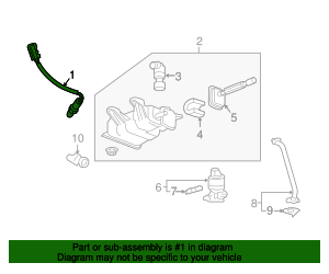2004-2009 GM Heated Oxygen Sensor 12590790 GM | GMPartsDirect.com