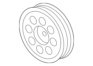 2012-2014 Subaru Impreza Idler Pulley 23770AA060 | Subaru Parts Plus