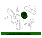 2012-2014 Subaru Impreza Idler Pulley 23770AA060 | Subaru Parts Store