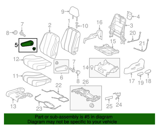 2020 Toyota Sienna Armrest 72830-08090-E1 | OEM Parts Online